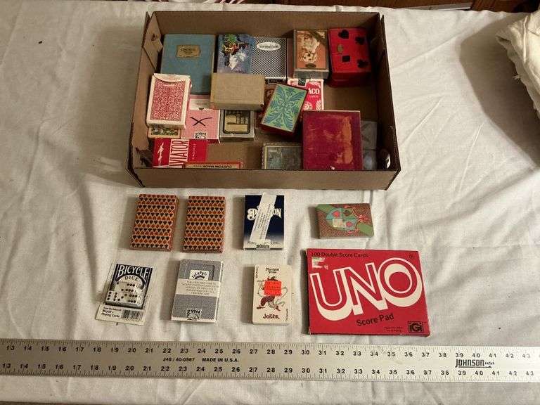 Playing cards/dice, etc - Legacy Auction Company