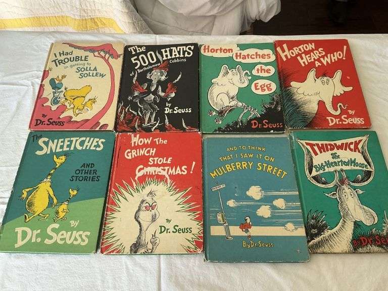 Dr. Seuss books - Legacy Auction Company