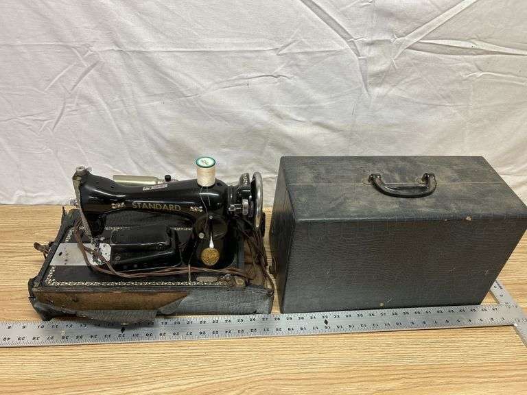 Standard sewing machine as is - Legacy Auction Company