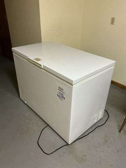 Crosley freezer, buyer removes from basement 46“ - Legacy Auction Company