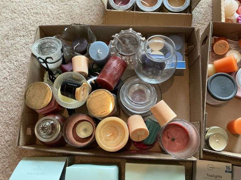 Assorted candles - Legacy Auction Company