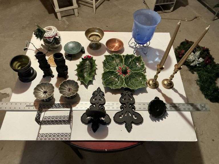 Cast items/serving trays etc - Legacy Auction Company