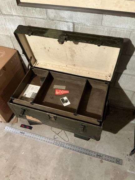 Military trunk - Legacy Auction Company