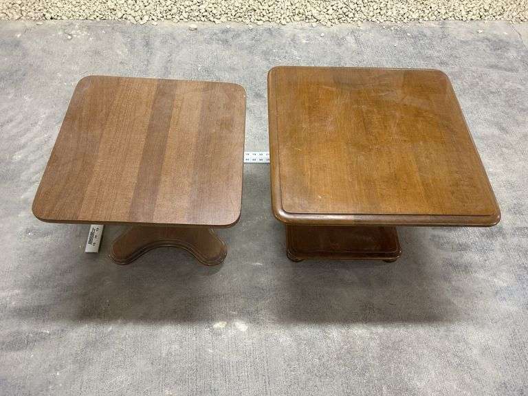 Wooden stands - Legacy Auction Company