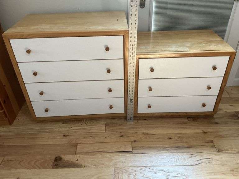 Two chest of drawers. 30 x 19 x 30 & 26 x 18 x 24 - Legacy Auction Company