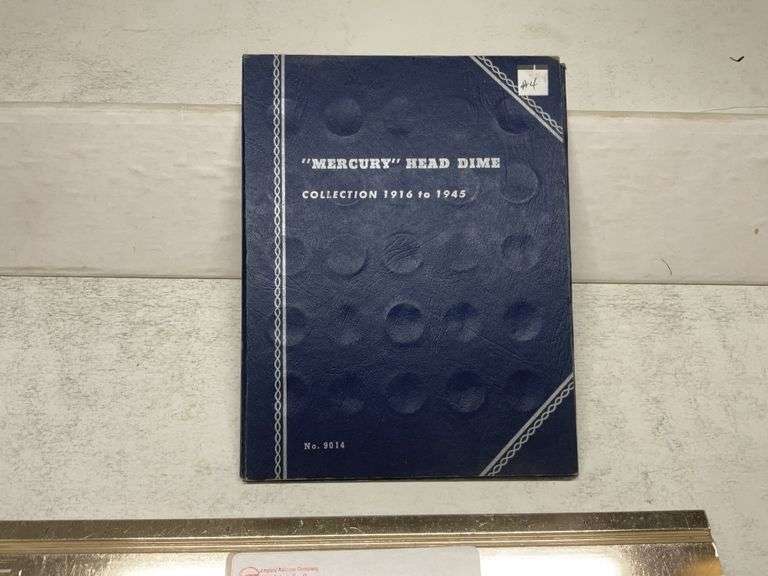 Mercury dime book 1916 to 1945 - Legacy Auction Company