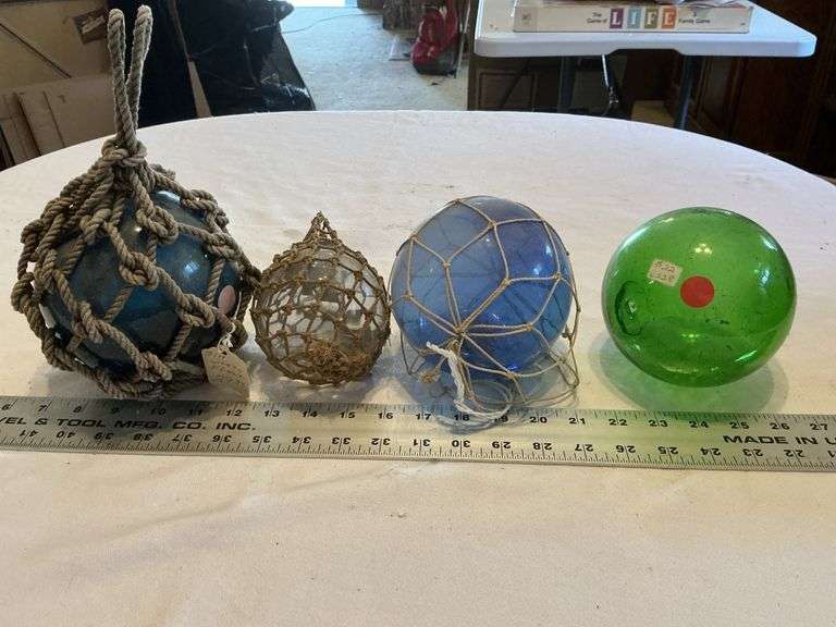 Glass floats - Legacy Auction Company