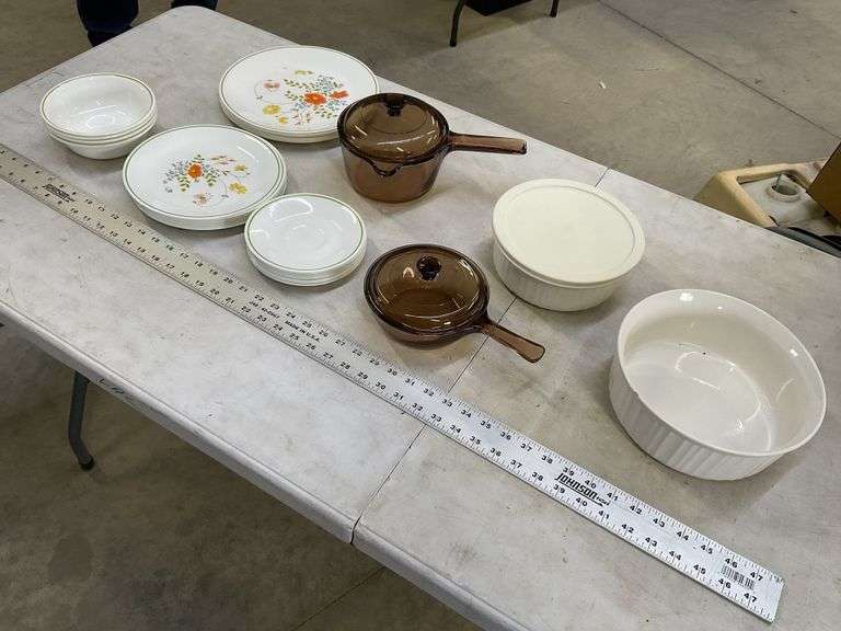 Corelle, VisionWare and corning ware, and some - Legacy Auction Company