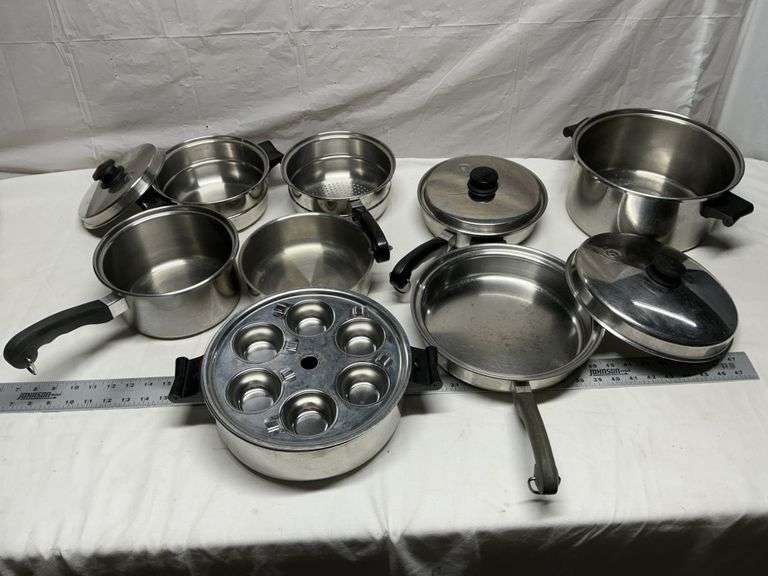 Salad master pots and pans - Legacy Auction Company