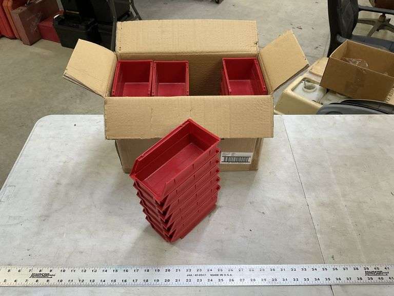 24- plastic organizer bins - Legacy Auction Company