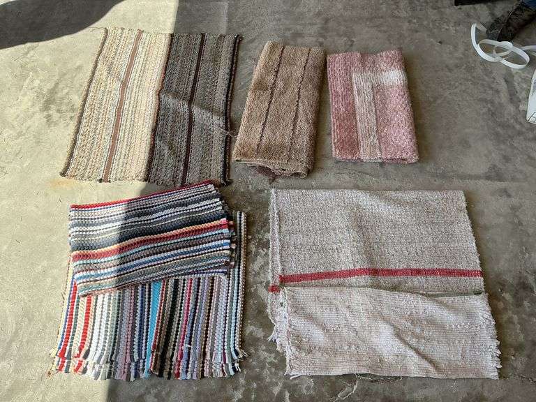 Assorted throw rugs - Legacy Auction Company