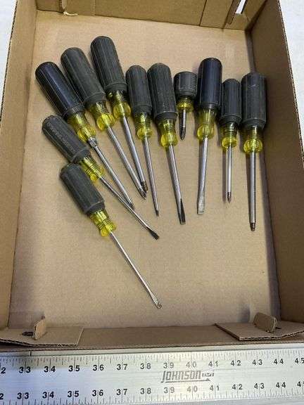 Klein screwdrivers and drivers - Legacy Auction Company