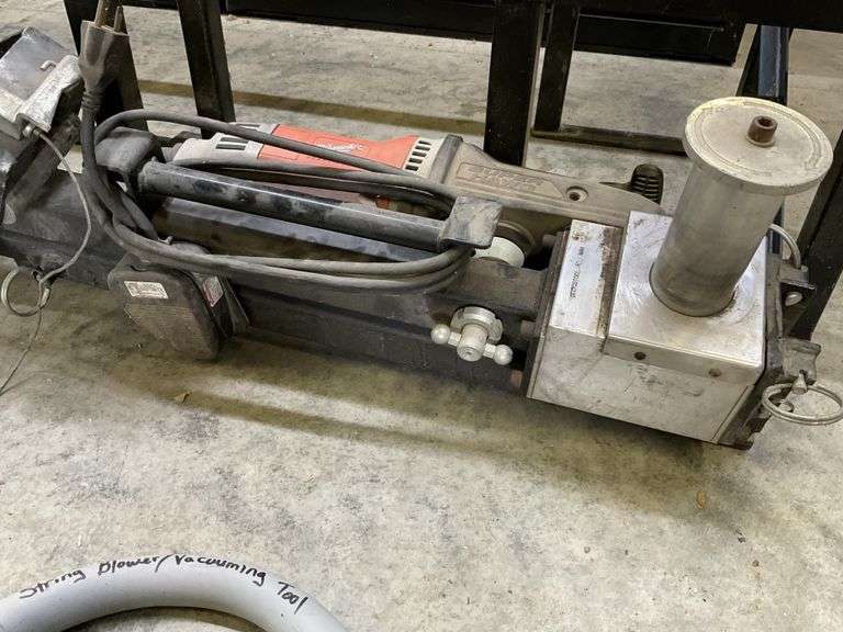 Commercial wire puller with Milwaukee Drive unit - Legacy Auction Company