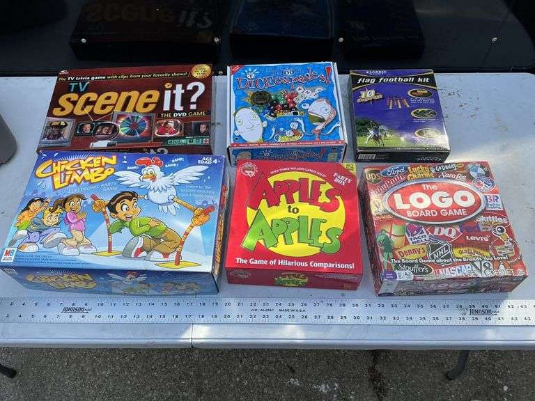 Assorted games - Legacy Auction Company