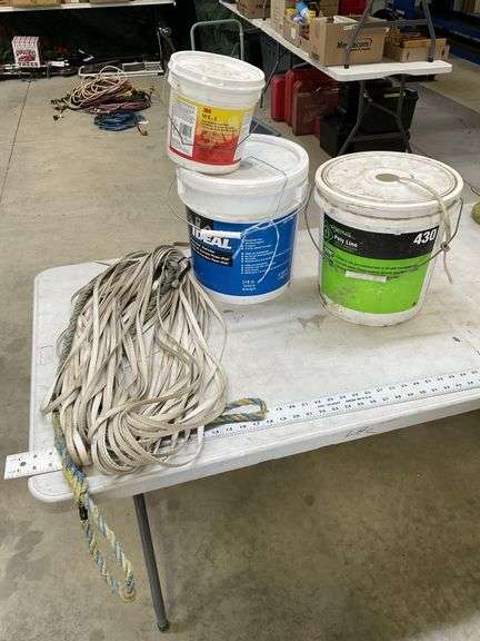 Blow string, pulling tape and wire pulling - Legacy Auction Company