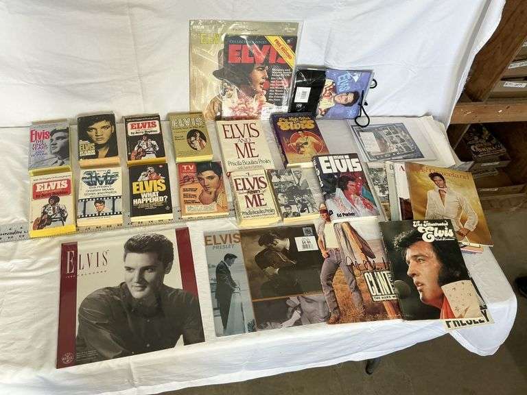 Elvis books/records - Legacy Auction Company