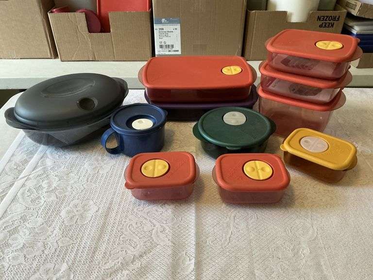 Tupperware microwave containers - Legacy Auction Company