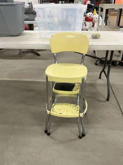 Vintage Cosco step stool - Legacy Auction Company