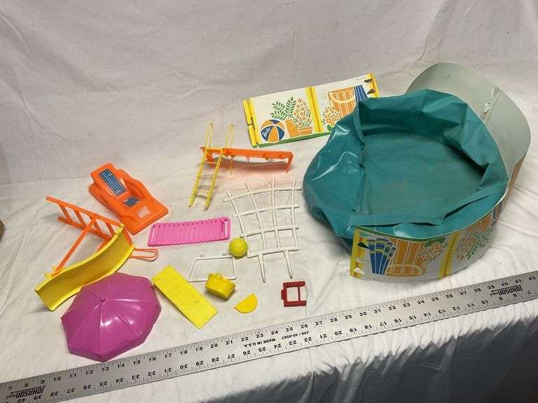 Barbie pool set - Legacy Auction Company