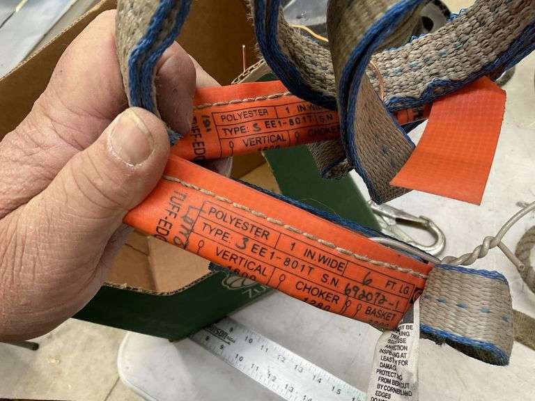 Safety harness, slings and rope - Legacy Auction Company