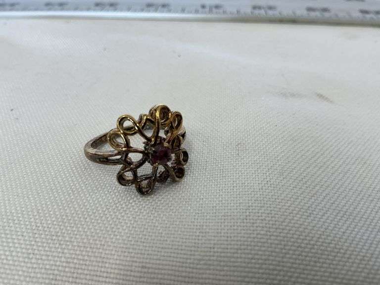 Sterling Avon Ring - Legacy Auction Company