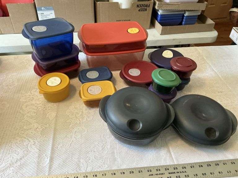 Tupperware microwave containers - Legacy Auction Company