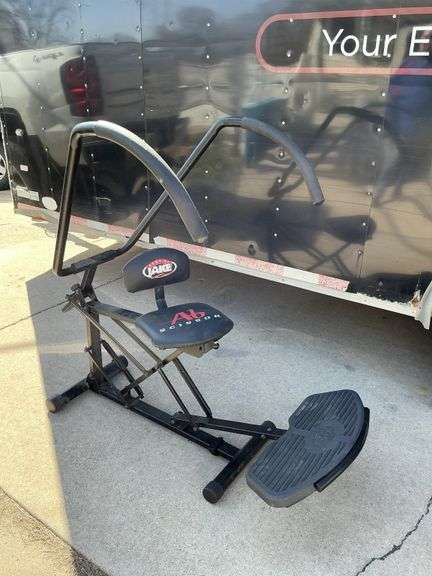 Ab scissor exercise machine - Legacy Auction Company