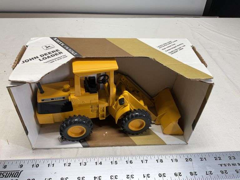 John Deere loader toy tractor - Legacy Auction Company