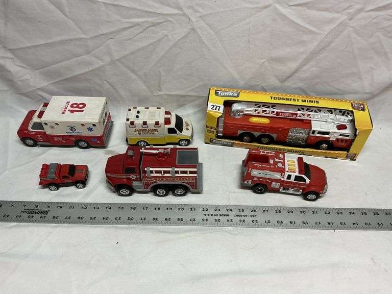 Assorted emergency vehicles - Legacy Auction Company