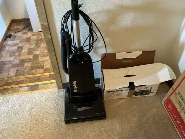 Simplicity vacuum and attachments - Legacy Auction Company
