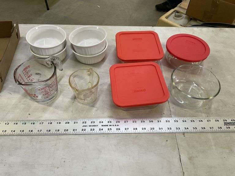 Pyrex and corning ware etc. - Legacy Auction Company