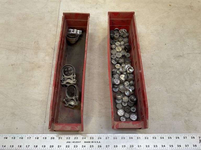 Threaded plugs and 1/2" electrical weather heads - Legacy Auction Company