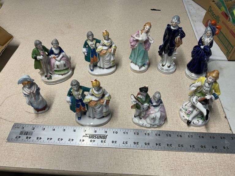 Occupied Japan figurines, hand painted - Legacy Auction Company