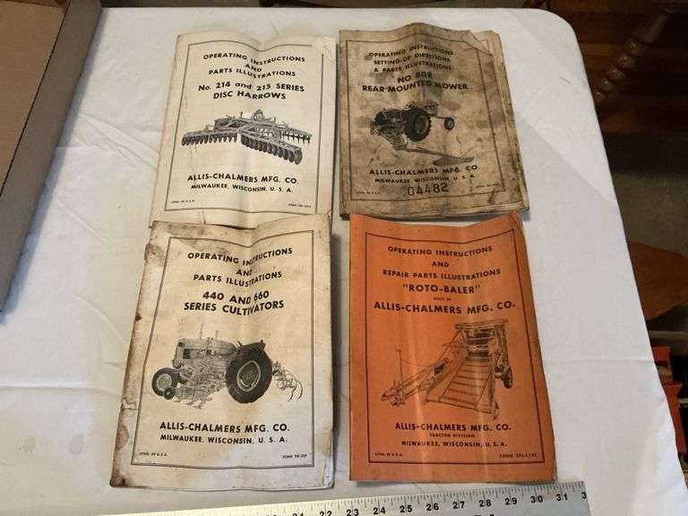 Farm machinery manuals - Legacy Auction Company