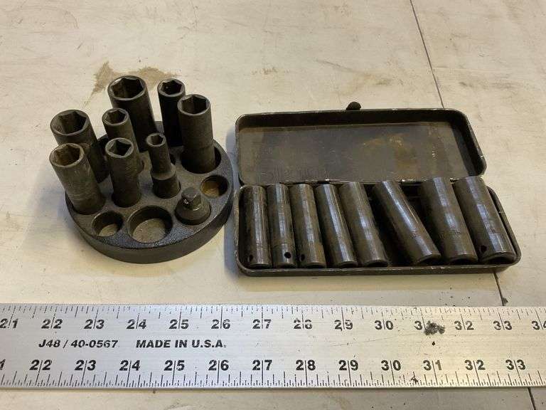 3/8" impact sockets, SAE and metric - Legacy Auction Company