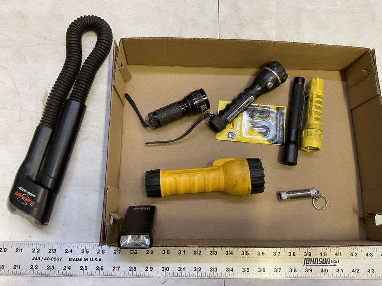 Assorted flashlights - Legacy Auction Company