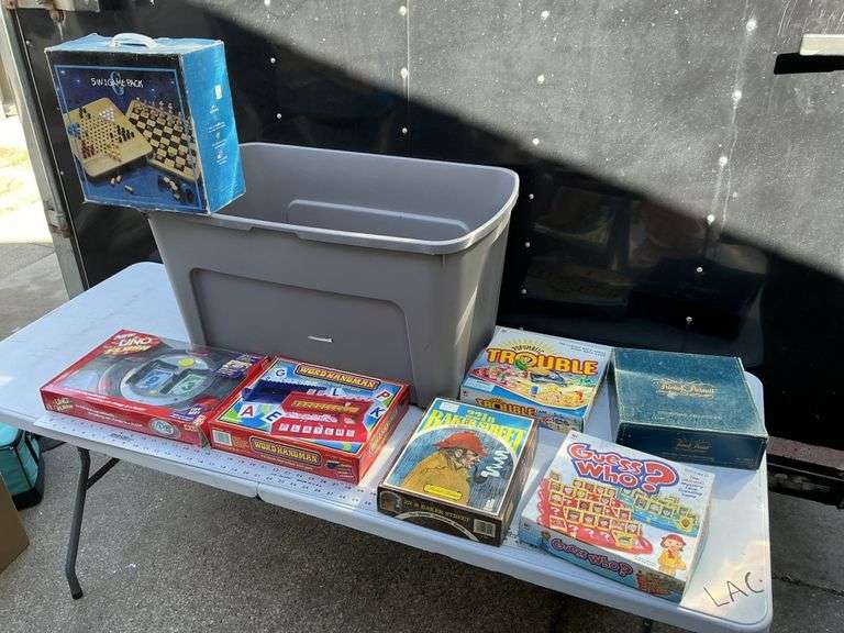 Assorted games - Legacy Auction Company