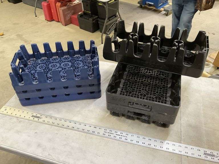 6- Plastic Pepsi and Coca-Cola crates - Legacy Auction Company