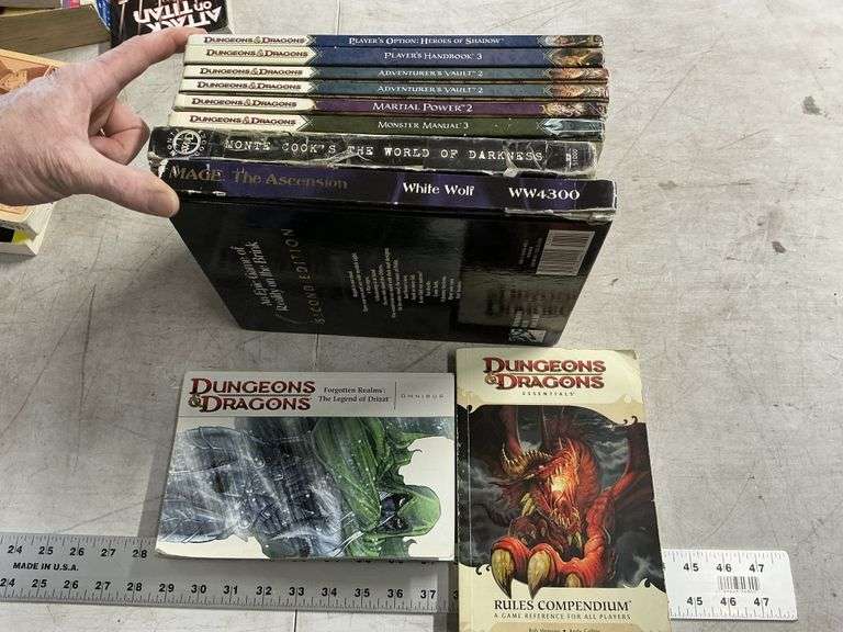 Dungeons & Dragons books, etc - Legacy Auction Company