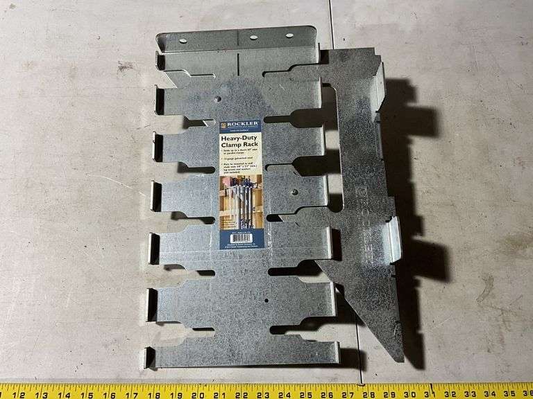 Rockler heavy duty clamp rack - Legacy Auction Company