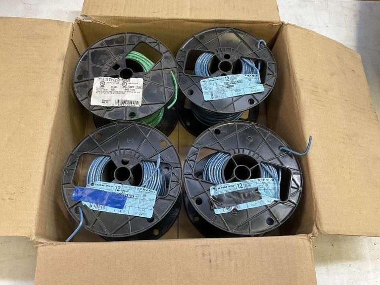 Number 12 THHN Stranded copper wire - Legacy Auction Company