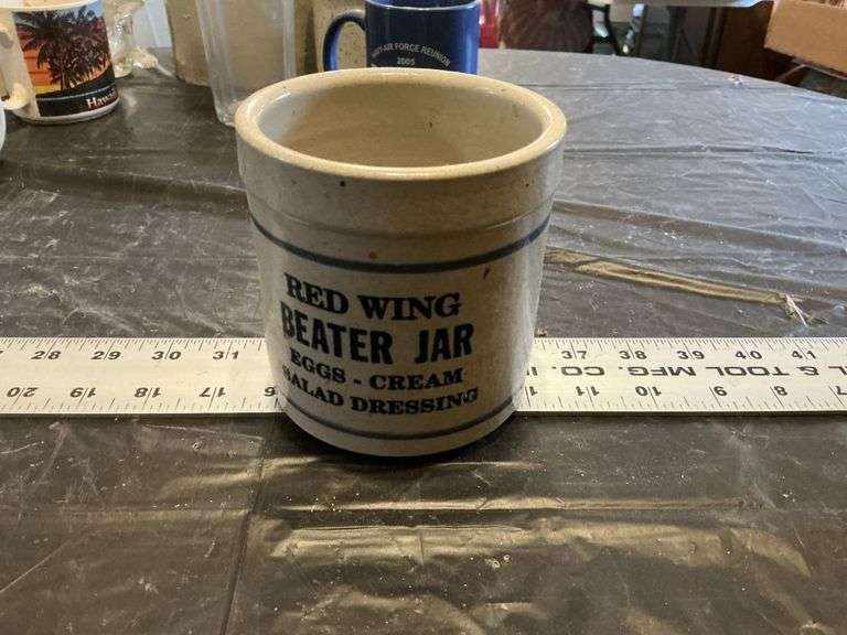 Red Wing Beater jar Farmers Coop - Legacy Auction Company