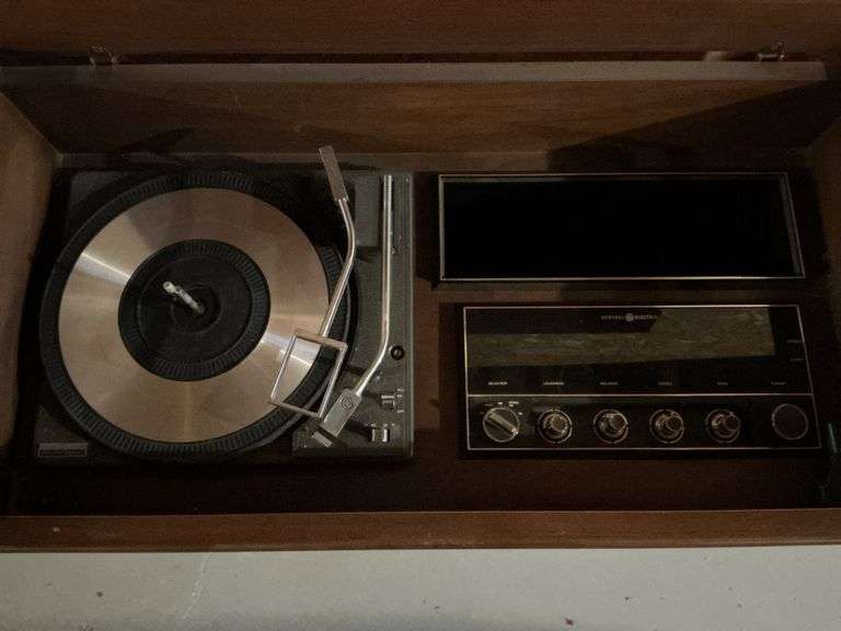 General Electric console stereo (in basement) 52 - Legacy Auction Company