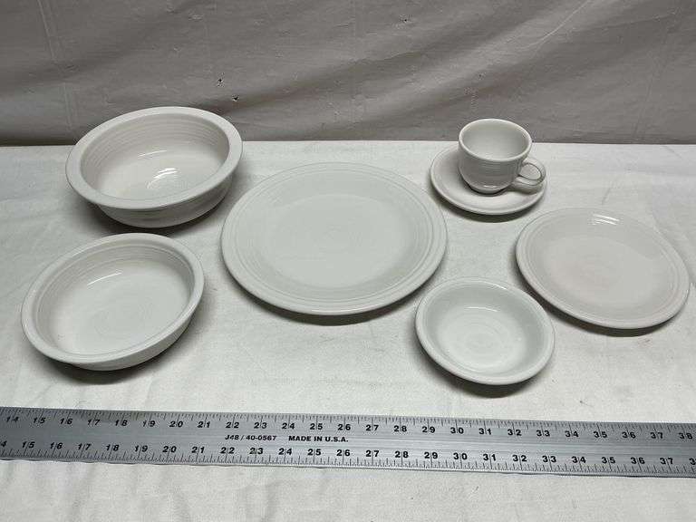 FiestaWare White - Legacy Auction Company