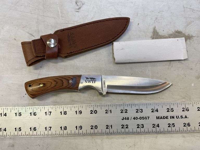 NWTF Hunting knife - Legacy Auction Company