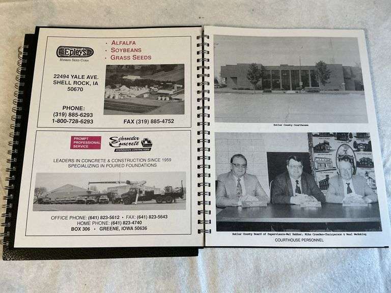 Butler County IA atlas Vol I & II - Legacy Auction Company