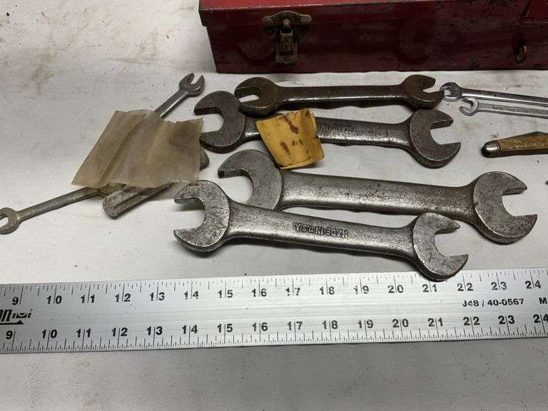 Mac tool case with assorted wrenches pliers etc. - Legacy Auction Company