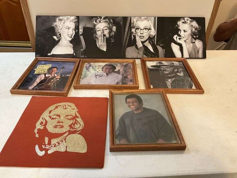Famous people pictures some signed - Legacy Auction Company