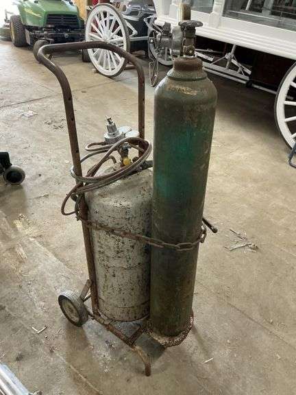 Torch and torch cart - Legacy Auction Company