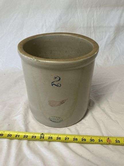Red Wing 2 gallon crock - Legacy Auction Company